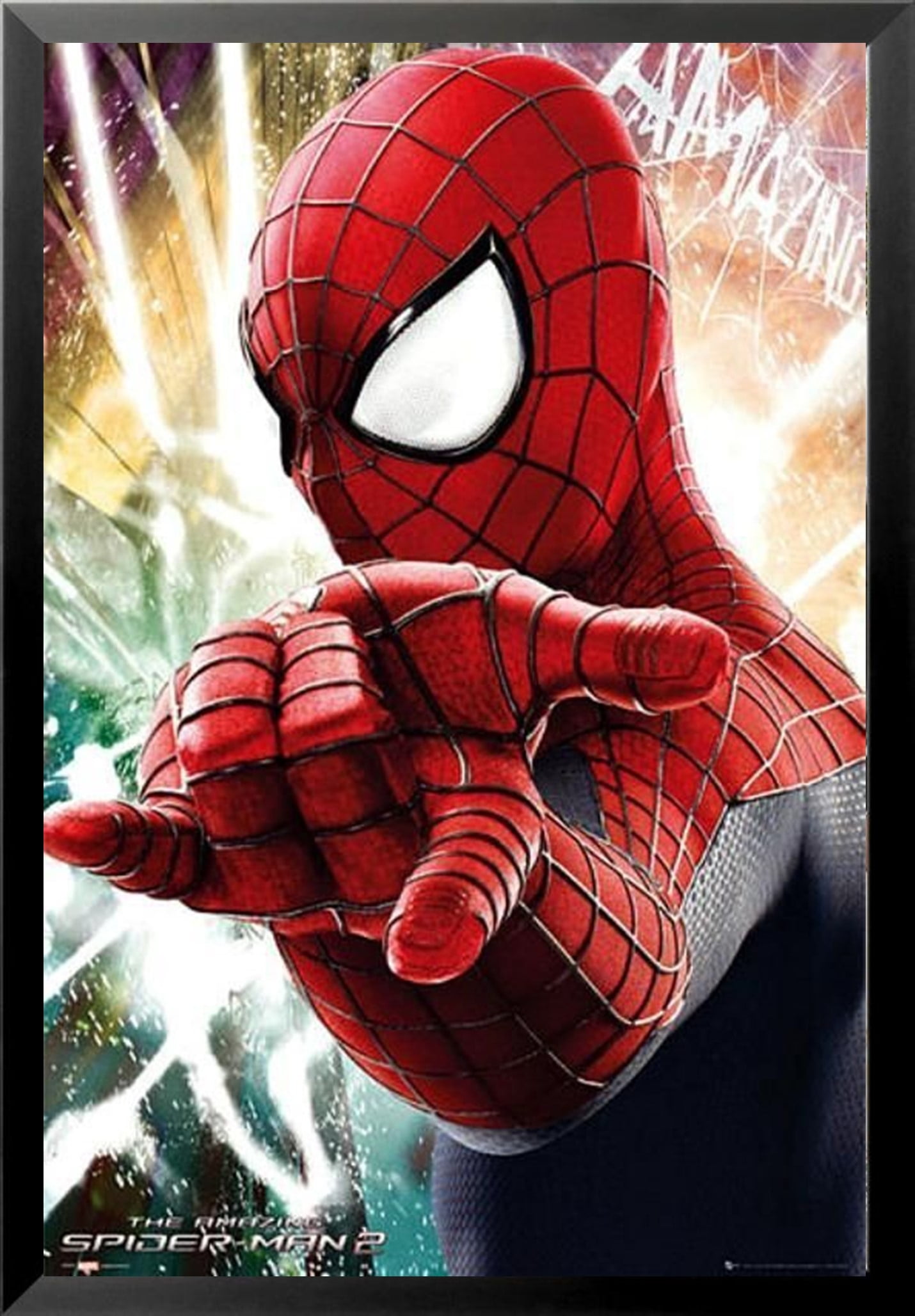 Electro Spider Man 2 Poster