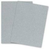 Metallic SILVER 12X18 (Large) Paper 105C Cardstock - 100 PK ...