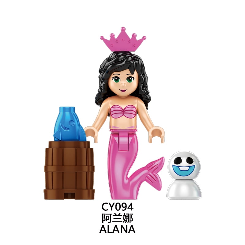 CY1013 CY1014 Nuevo Personaje De Dibujos Animados Elsa Anna Prince Eric ...