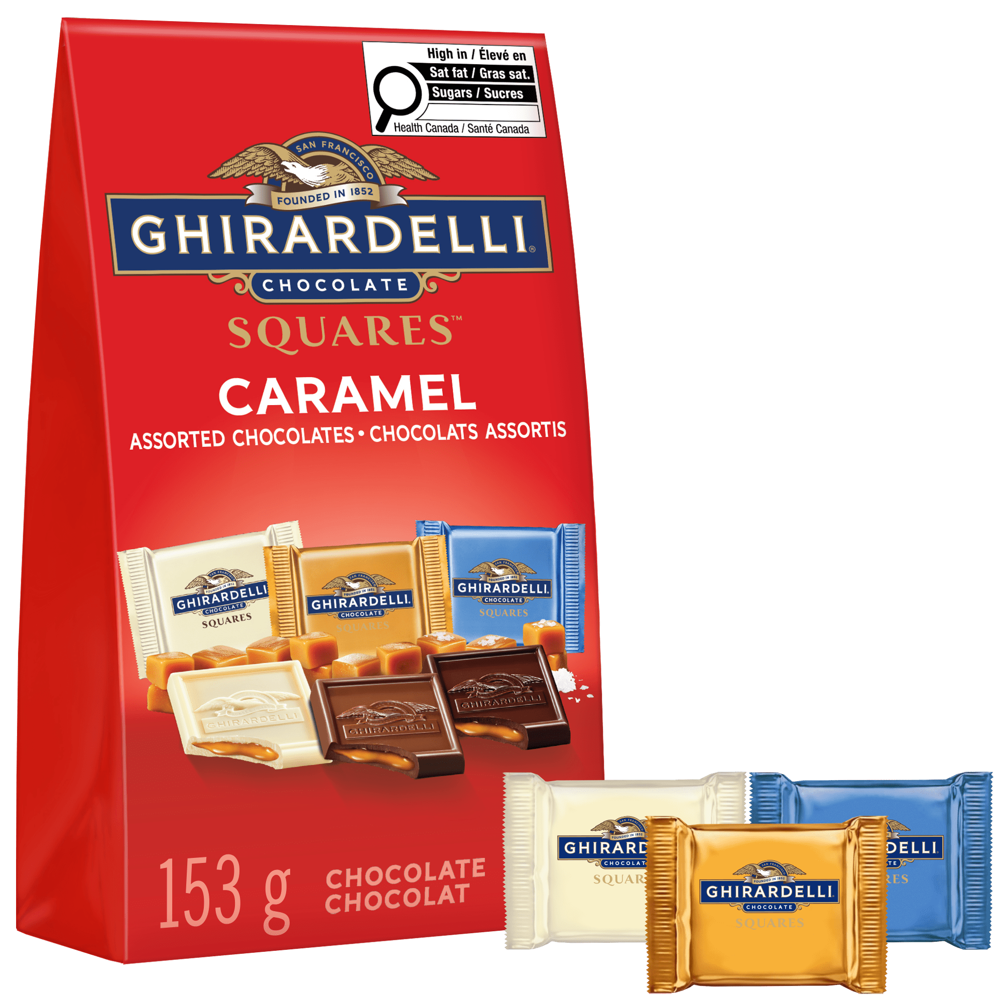 Click here for Ghirarhelli Ghir Caramel Ast Bag 153g 153-Gram prices