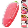 Fridge Storage Solution Sealed Vegetable And Fruit With Dividers For