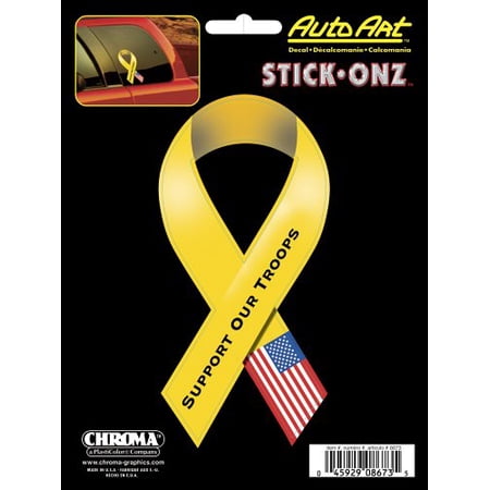 Chroma Graphics Yellow Ribbon Vinyl Decal | Walmart Canada