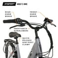 Hyper Bicycles 36V 700C Commuter Electric Bike for Adults, Pedal-Assist ...