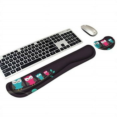 Gel Mouse Pad and Keyboard Wrist Rest Pad Set, ALLCACA Memory Foam Non ...