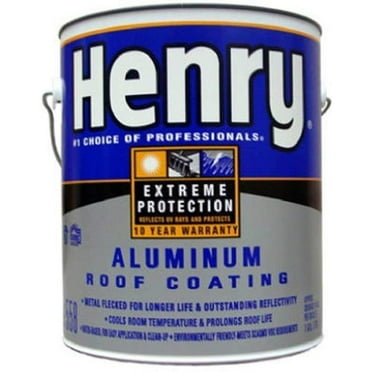 Henry 1473941 1 gal Enviro White Roof Coating - Walmart.com