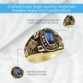 Personalized Women's Classic Square Class Ring available in Valadium ...