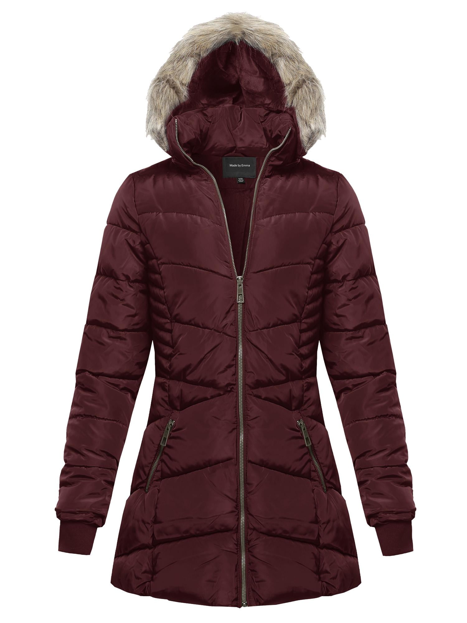 FashionOutfit Women's Fitted Solid Sherpa Hooded Long Jacket - Walmart.com FashionOutfit Women's Fitted Solid Sherpa Hooded Long Jacket - Walmart.com