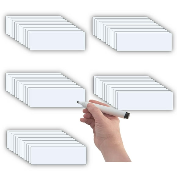 Magnetic Labels Dry Erase