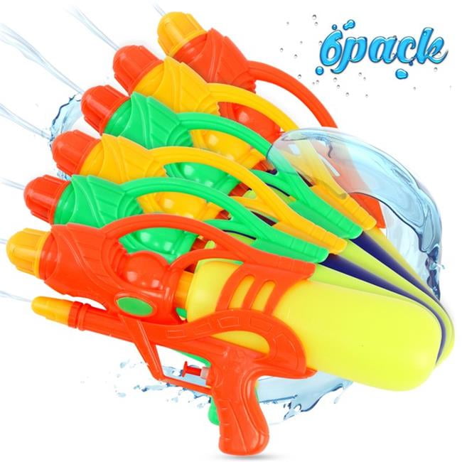 Essential 6pk water gun Water Gun Pool Water Shooters & Blasters Squirt ...