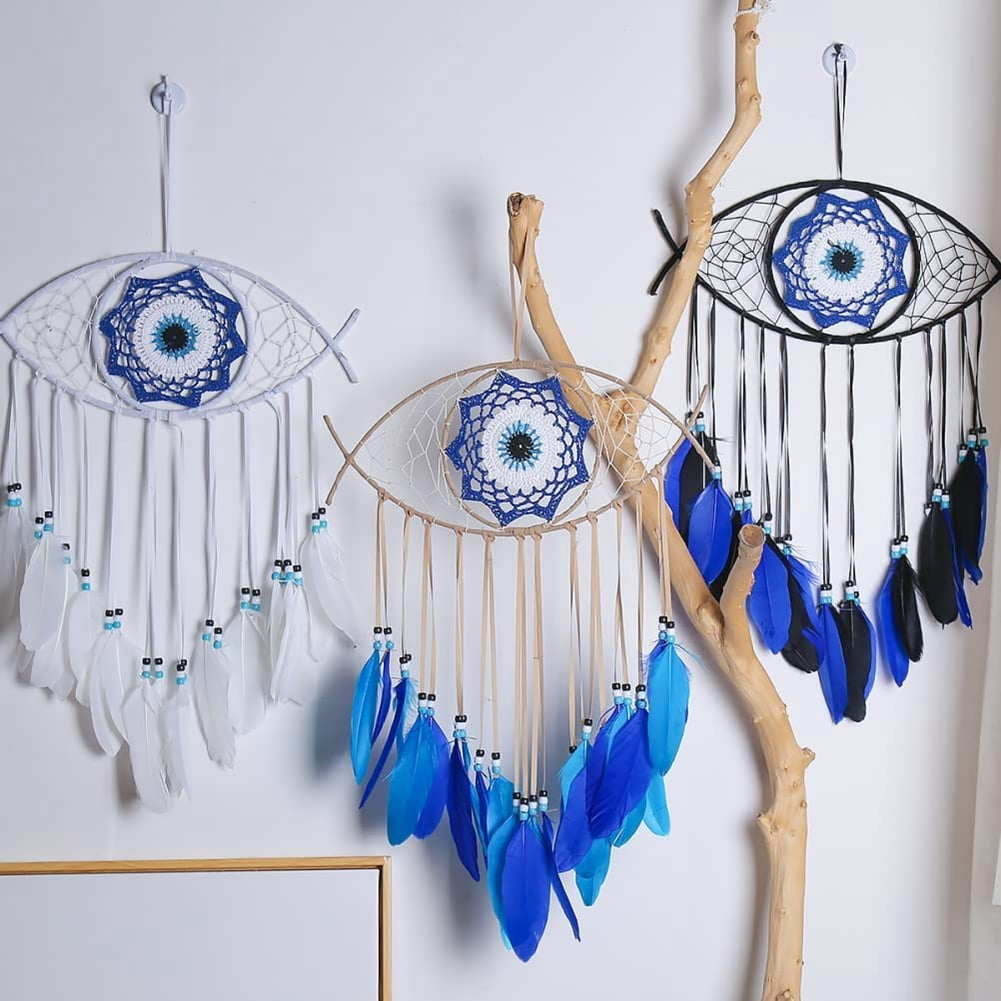Click here for Unbranded Evil Eye Dream Catchers For Bedroom Hand... prices