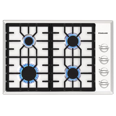 Magic Chef 24" Gas Cooktop with 4 Burners, Stainless Steel - Walmart.com