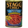 Stagg Chili Steakhouse Reserve Chili, Hearty Beef with Green Chiles, 6 ...