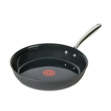 T-Fal 3-Piece Nonstick Fry Pan Set with Titanium Coating and Thermo ...