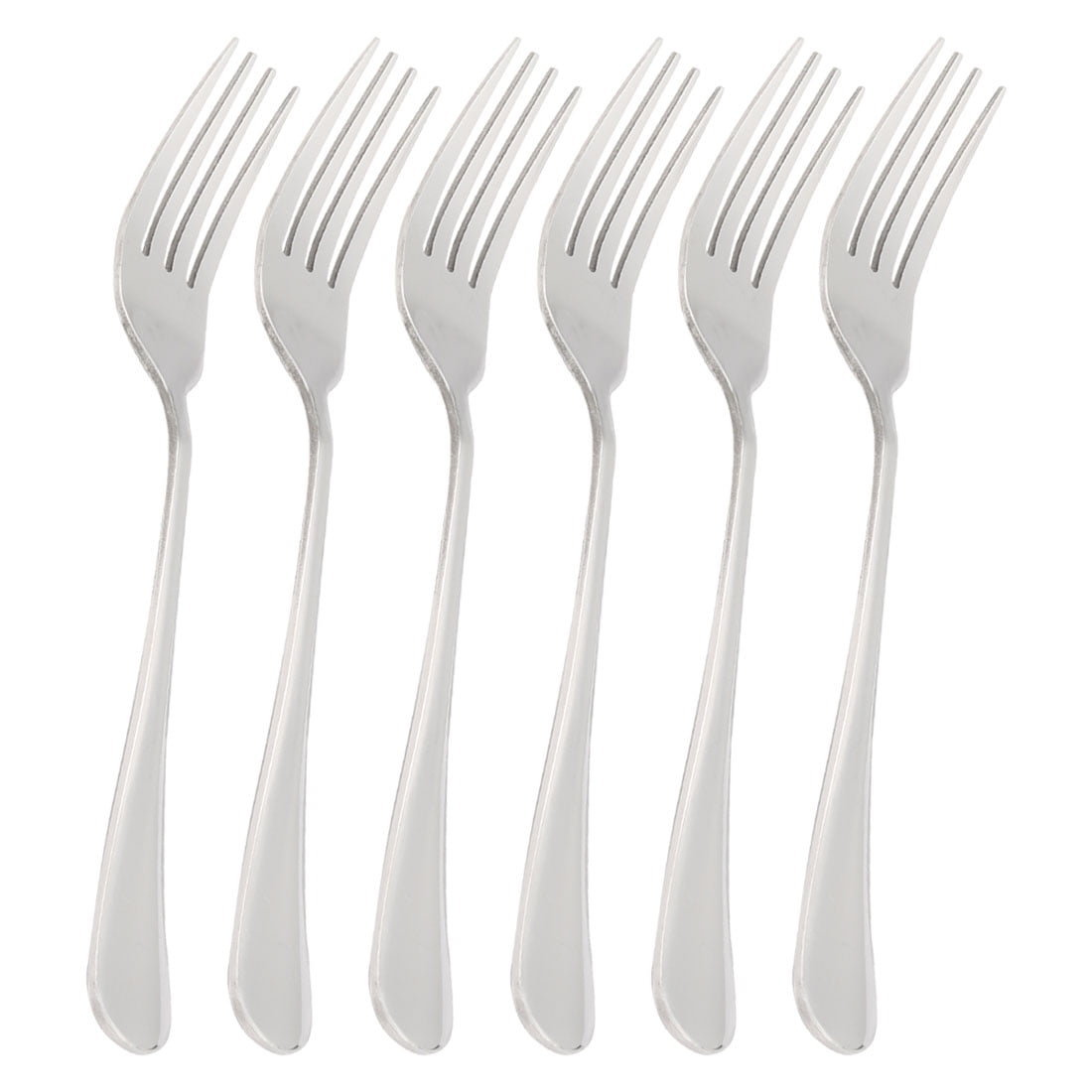 Click here for Unique Bargains Forks 6 Pcs Stainless Steel Long H... prices
