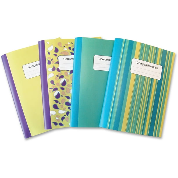 Composition Books, Pack of 4 - Walmart.com