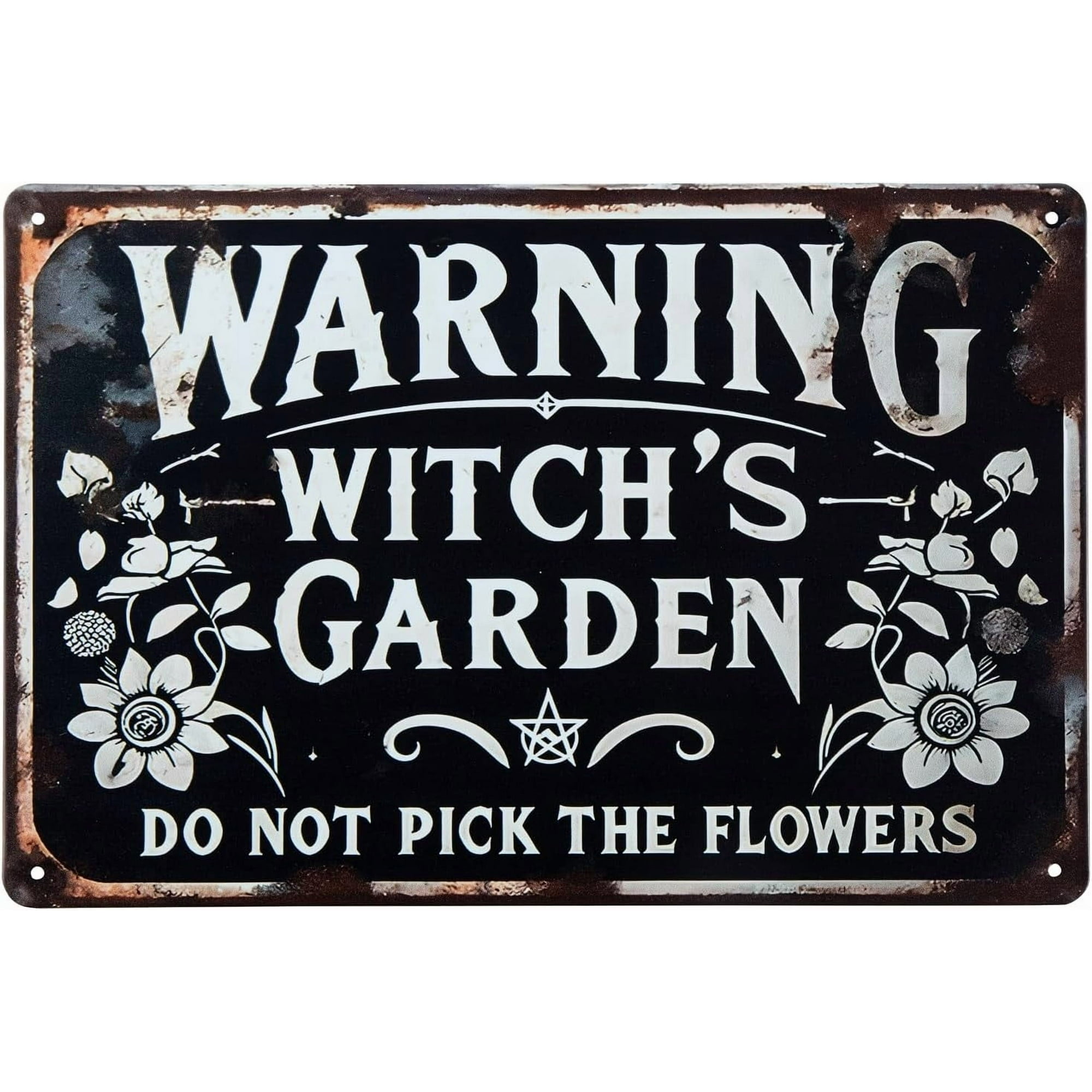 Click here for Yyiuuk Warning Witchs Garden Do Not Pick The Flowe... prices