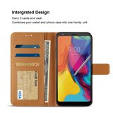Lg Stylo 5 3-in-1 Wallet Case In Brown - Walmart.com