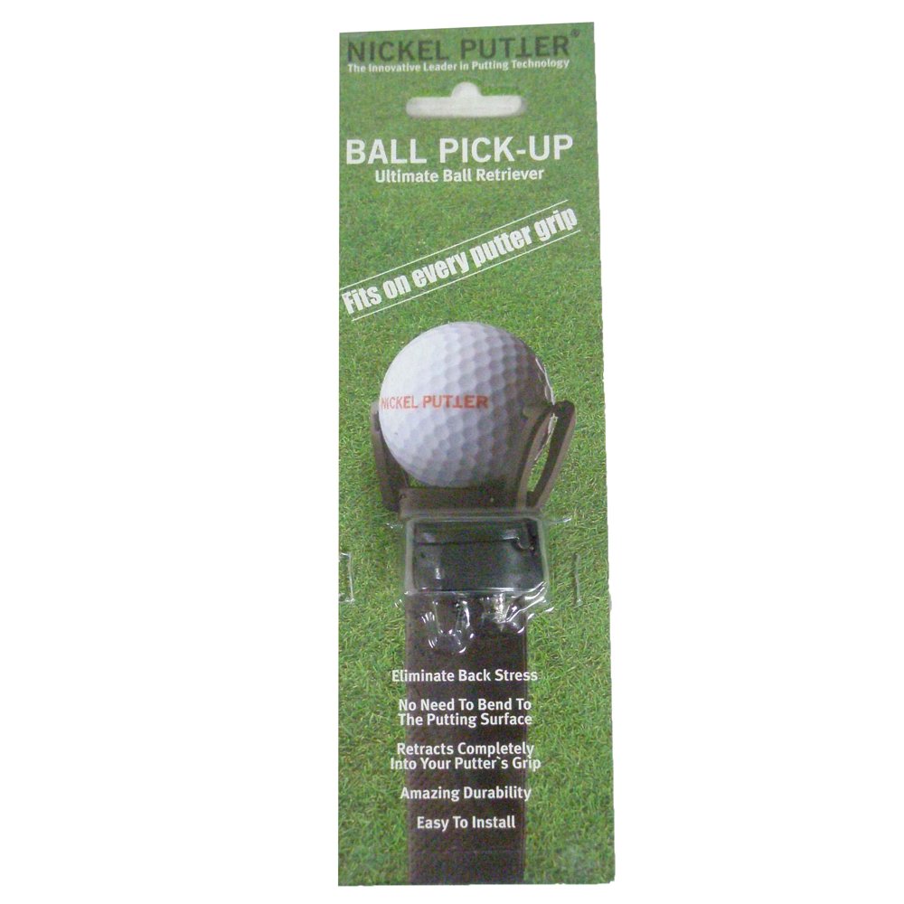 Nickel Putter Ball Pick-Up Ball Retriever Golf NEW - Walmart.com ...