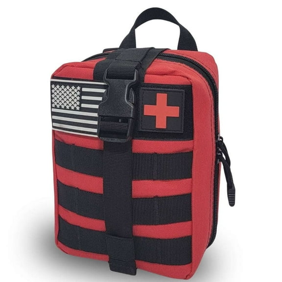 EVERLIT Survival First Aid Kit 250 Pieces Molle Pouch Survival Kit ...