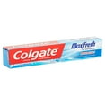 Colgate Max Fresh Travel Size Toothpaste with Mini Breath Strips, Cool ...