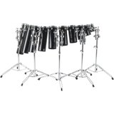 Ddrum DECCABON F 1416 14' X 16' Fiberglass Drum Set Black Deccabonf1416 ...
