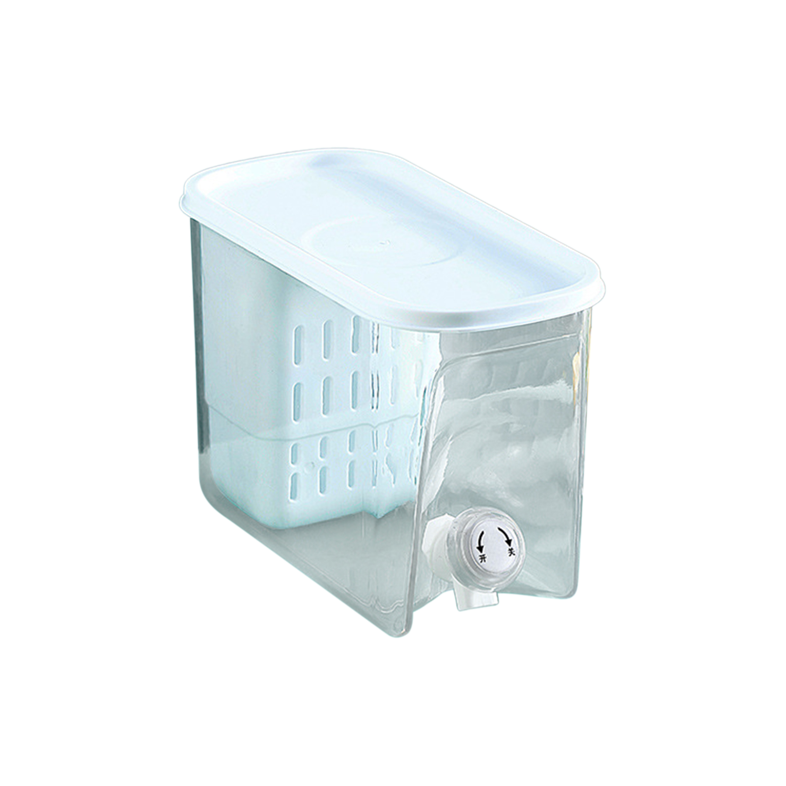 3.6L Cold Water Bucket Plastic With Tap Japanese Style Household ...