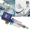 Digital electronic air pressure regulator and pressure gauge for spray ...
