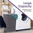 Superio Laundry Hamper, Knit Collection (Purple) - Walmart.com