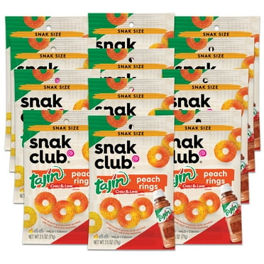 Snak Club Tajin Watermelon Gummy Rings - Walmart.com