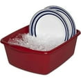 Sterilite 12QT RED Sterlite 12 Quart Dishpan Basin, 1 Pack - Walmart.com