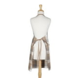 Stone Tri Color Check Chef Apron - Walmart.com