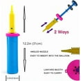 Balloon Pump Hand Held Two-Way Dual Action Inflator - Walmart.com