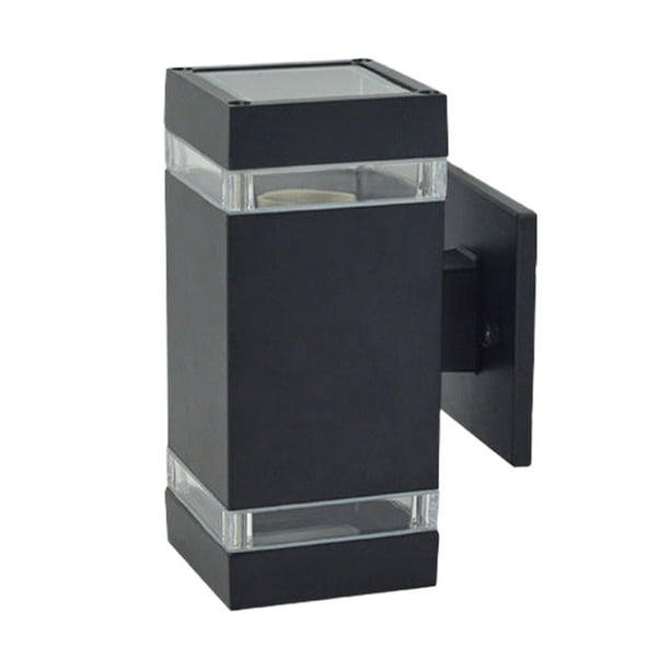 Aplique de pared exterior mayimx moderno rectangular Luz hacia arriba y ...