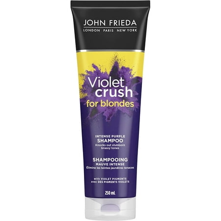 John Frieda Violet Crush Intense Purple Shampoo for Brass Repair of ...