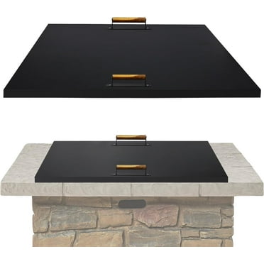 Drop-in Fire Pit Kit 24 x8 Inch,Outdoor Fire Pit Pan Kit,Stainless ...