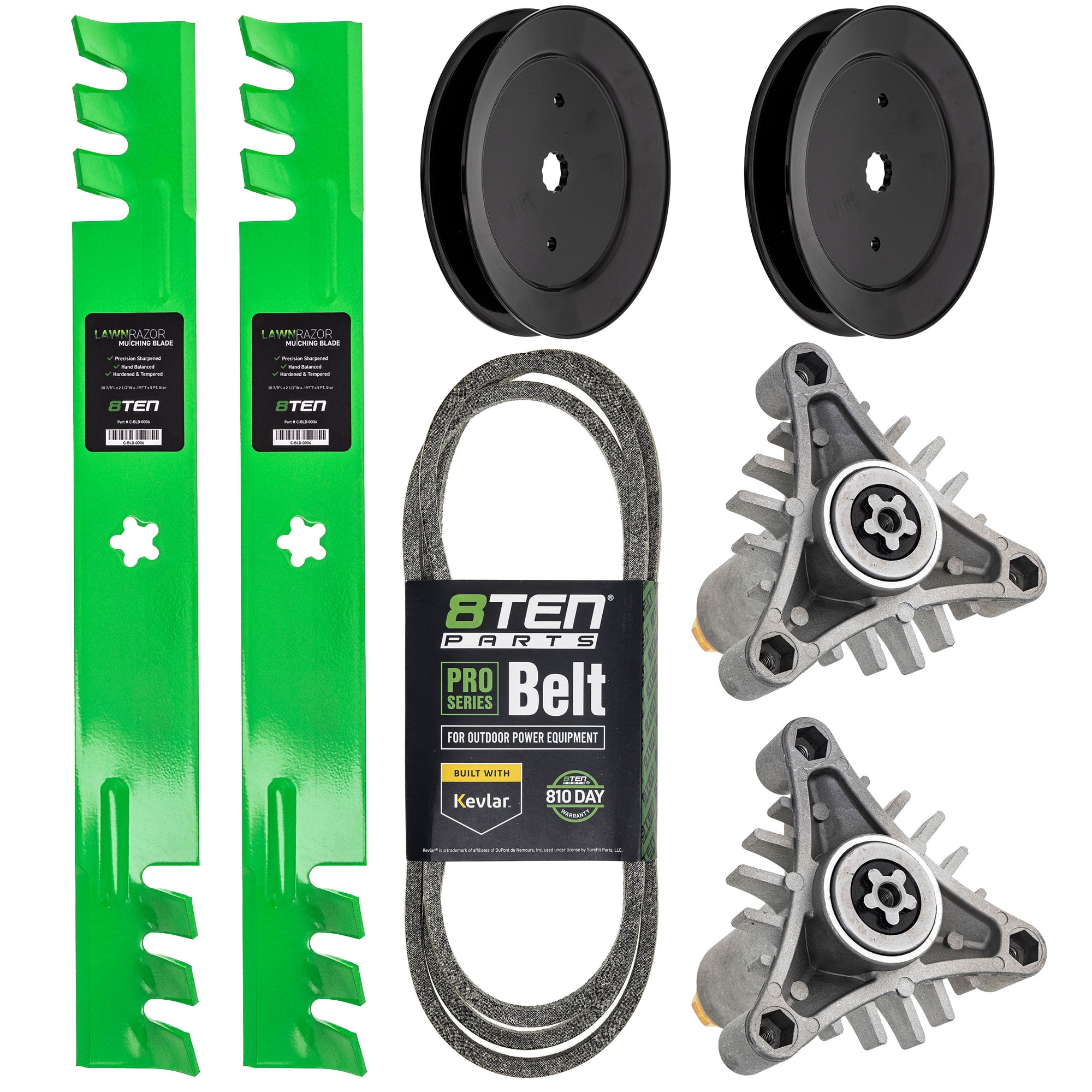 Click here for 8ten Blade Spindle Belt Pulley Rebuild Kit For Cra... prices