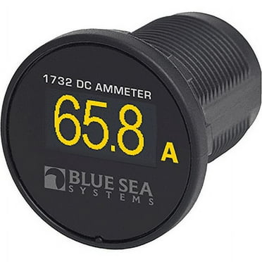 Blue Sea Systems 1833 M2 OLED Digital Meter, DC Voltmeter - Walmart.com