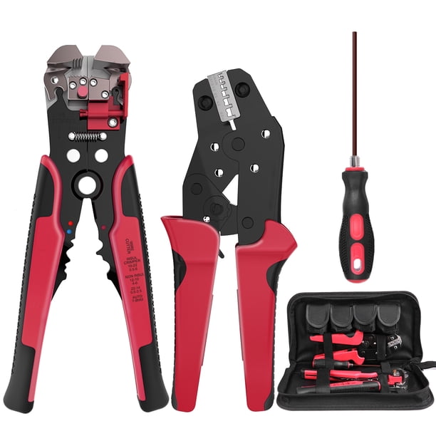 Professional 4 In 1 Wire Crimpers Engineering Ratcheting Terminal ...