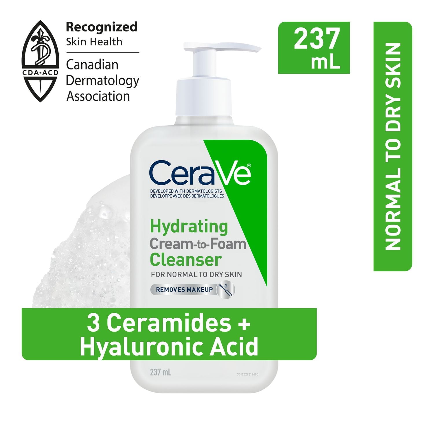 Click here for Cerave Cream-To-Foam Cleanser  Hydrating Face Wash... prices