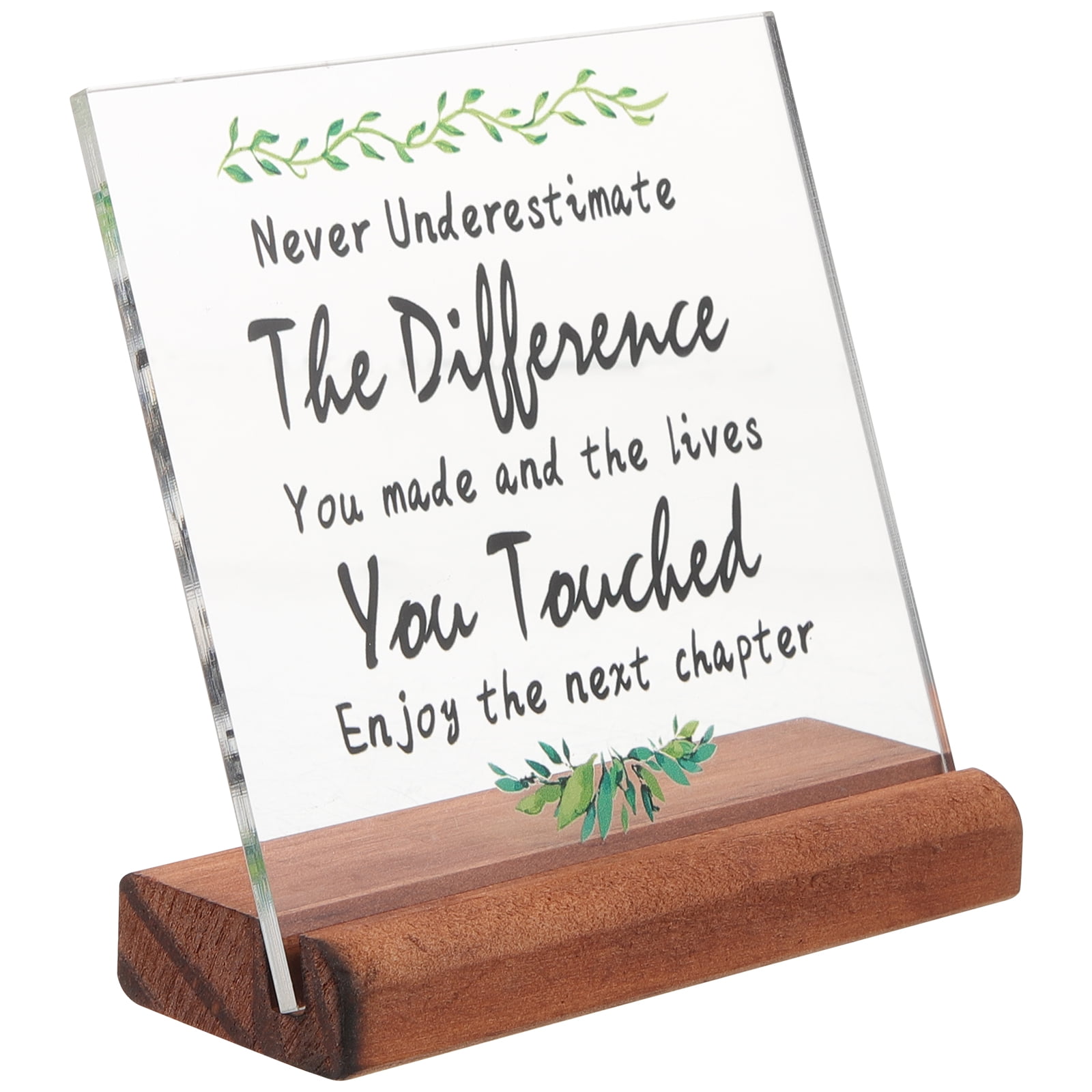 Click here for Homemaxs Acrylic Sign Decor Colleague Retirement G... prices