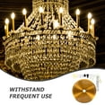 DEEPCRAFF 1Set Golden Ceiling Cover Plate Iron Chandelier Canopy Kit ...