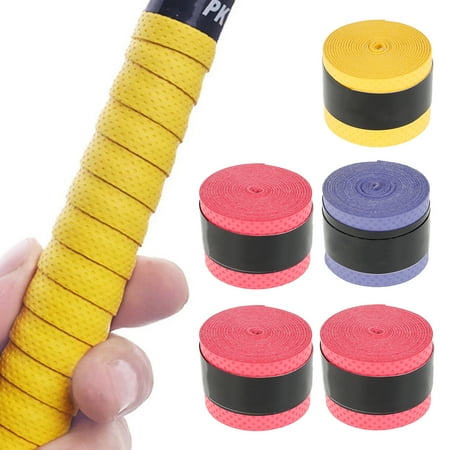 5 Pack Tennis Racket Grip Tape Badminton Racquet Handle Grips Tape ...