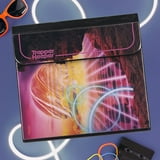 Trapper Keeper Aesthetic Colorful Binder Glow with Front Pocket Fashion ...