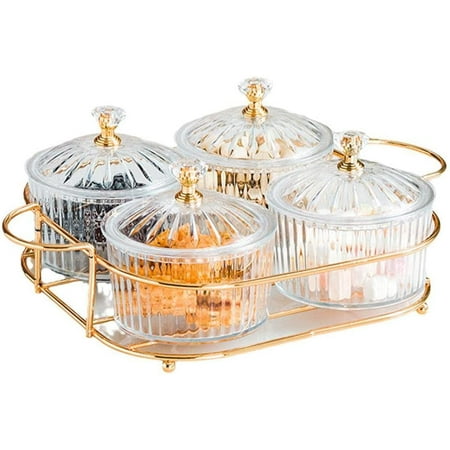 Divided Serving Dishes with Lid,Serving Bowl,Multifunctional Party ...