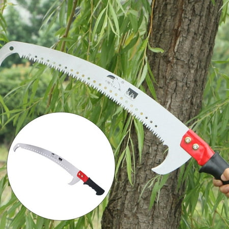 Three-Sided Grinding Ergonomically Steel Heavy Duty Double Hook Hacksaw Garden Pruning Saw Hand ...