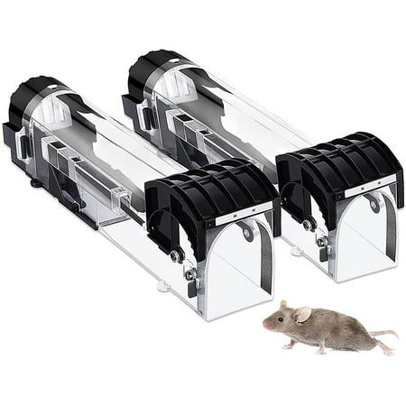 Humane Mouse Trap Eco-friendly No Kill Rodent Control Trap Transparent ...