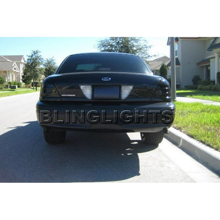 For Ford Crown Victoria Tinted Smoked Taillamps Taillights Overlays Film Protection