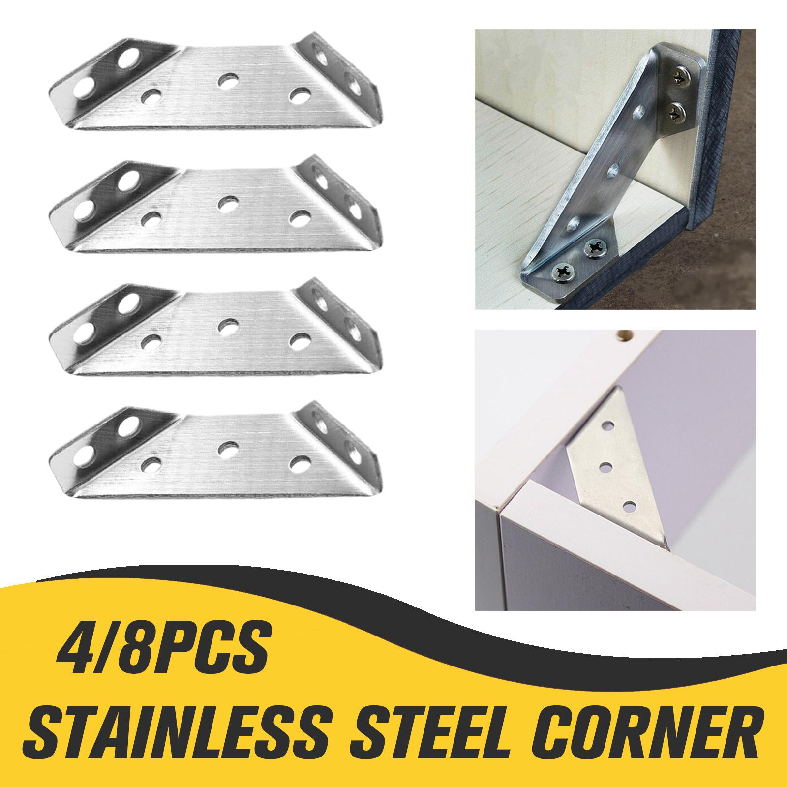 Universal Furniture Corner Connector, Stainless Steel Angle Code Corner ...