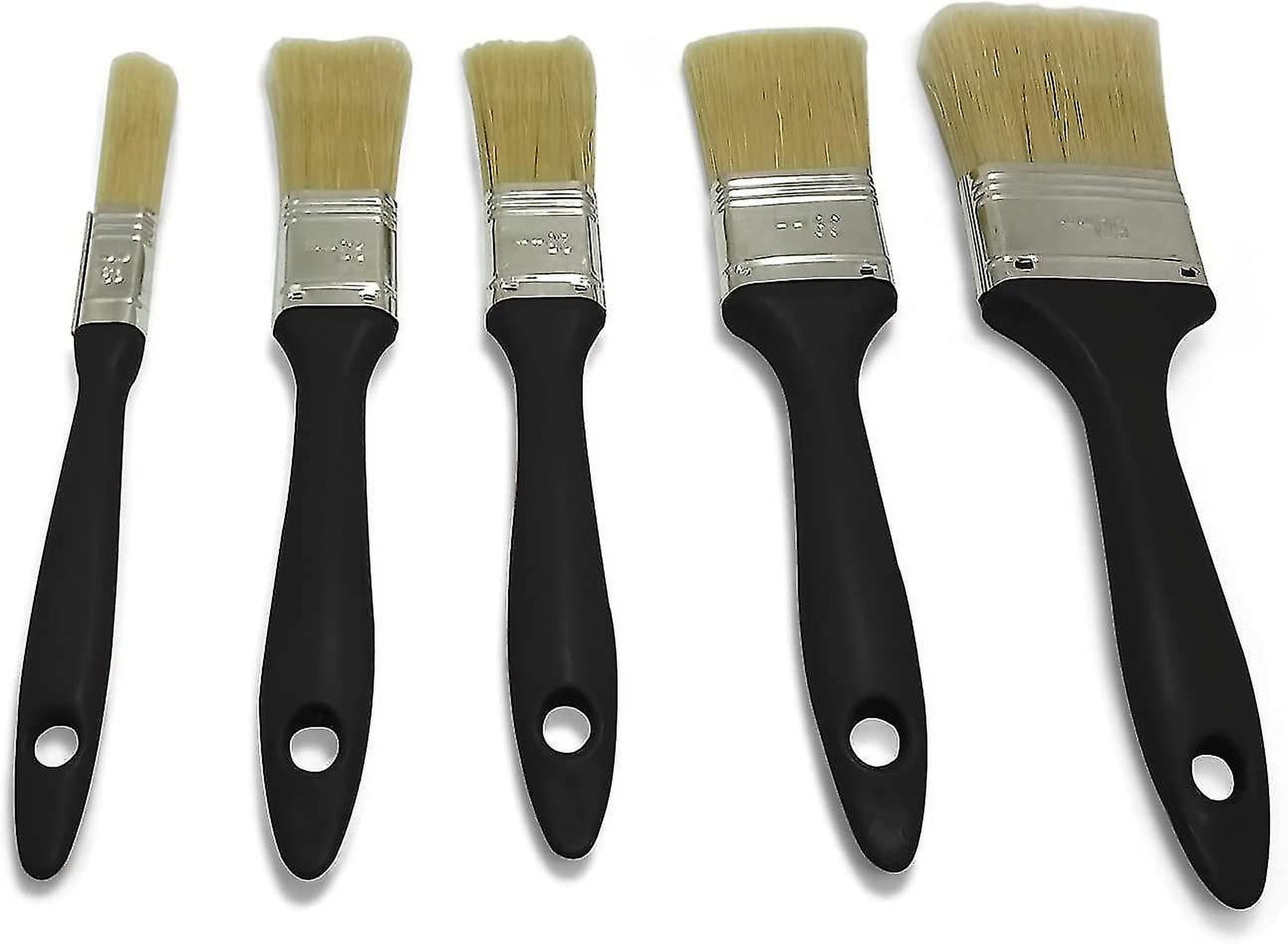 Juego De 5 Pinceles Para Pintar Paredes - Pinceles Para Pintar De ...