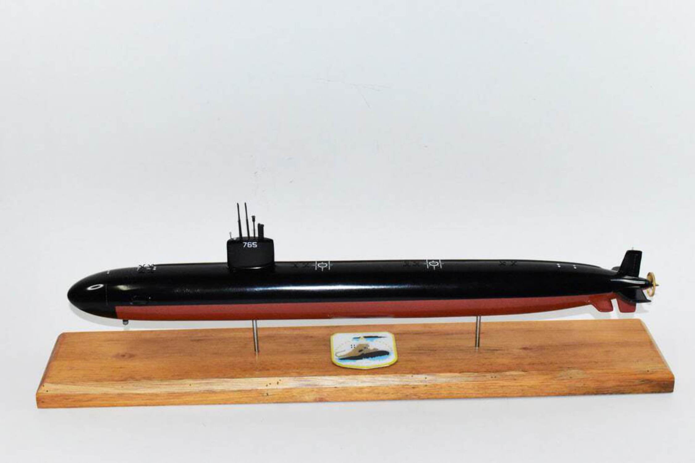 USS Montpelier SSN-765 Submarine,Navy,Scale Model,Mahogany,20 inch,LA ...